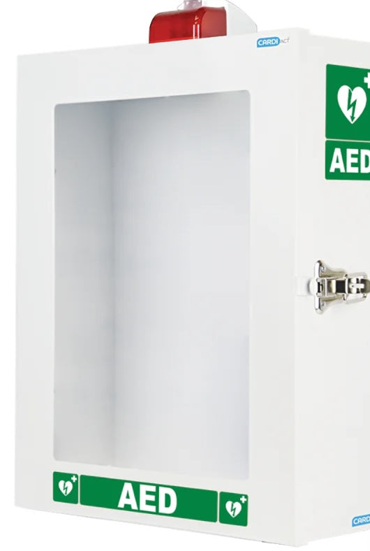 AED Alarmed Steel Wall Cabinet – Medilife